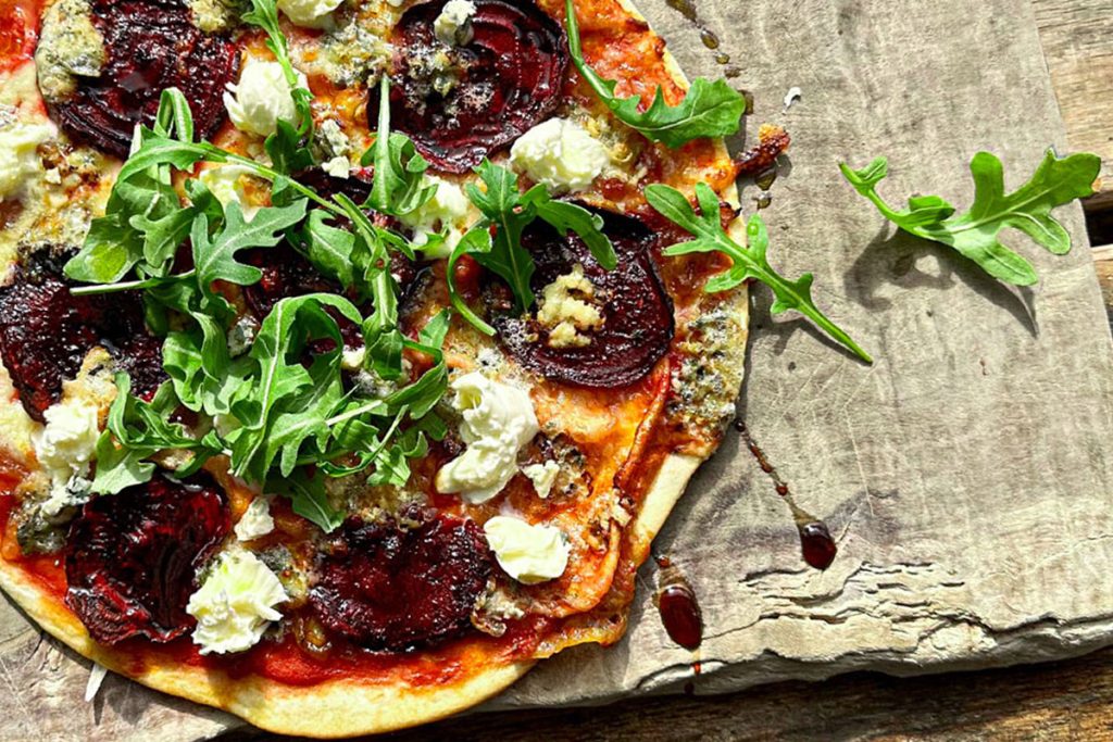 Beetroot Blue Cheese Pizza | Cellar & Pantry